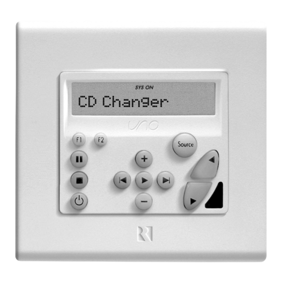 RUSSOUND SAPHIR K2 INSTRUCTION MANUAL Pdf Download | ManualsLib