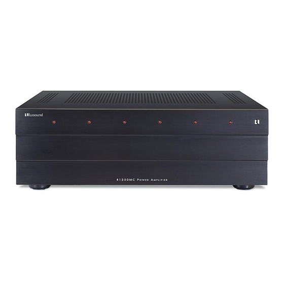 RUSSOUND R1250MC USER MANUAL Pdf Download | ManualsLib