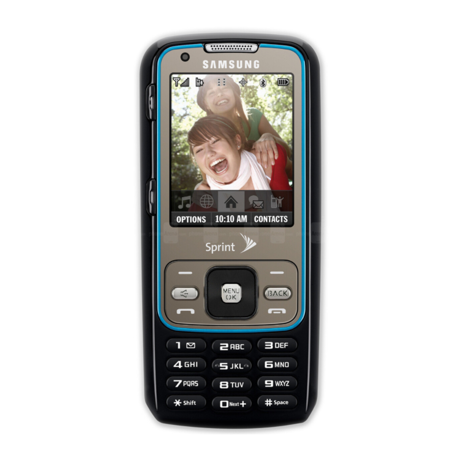 SAMSUNG RANT SPH-M540 USER MANUAL Pdf Download | ManualsLib