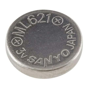 SANYO ML621 LITHIUM SPECIFICATIONS Pdf Download | ManualsLib