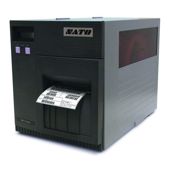 SATO CL408E/412E FREQUENTLY ASKED QUESTIONS MANUAL Pdf Download ...