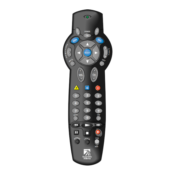 SCIENTIFIC ATLANTA ALLTOUCH AT2300 USER MANUAL Pdf Download | ManualsLib