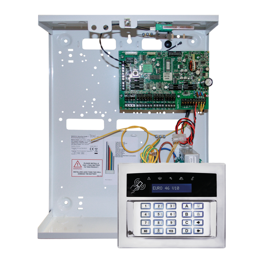 PYRONIX EURO 46 V10 INSTALLATION MANUAL Pdf Download | ManualsLib