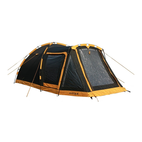 KHYAM EXPLORER PITCHING & STRIKING INSTRUCTIONS Pdf Download | ManualsLib