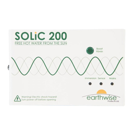 EARTHWISE SOLIC 200 USER INSTRUCTIONS AND QUICK-FIT MANUAL Pdf Download ...