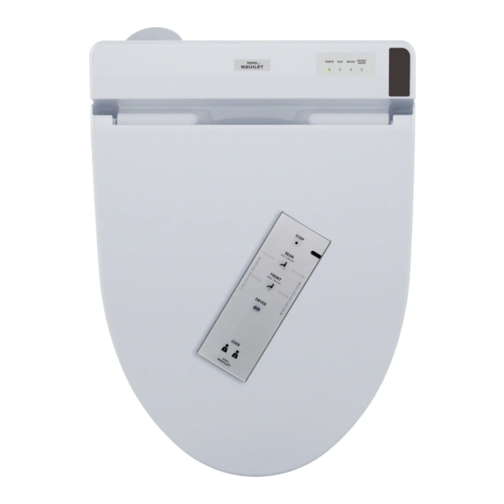 TOTO WASHLET C200 CONNECT+ SERIES MANUAL Pdf Download | ManualsLib