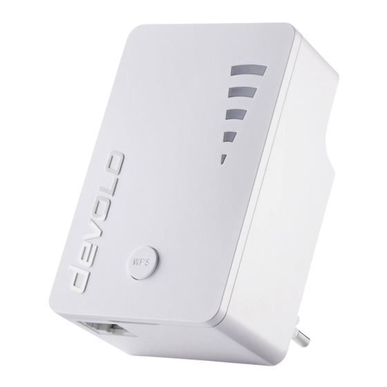 Installation Devolo Wifi Repeater
