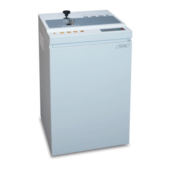 FORMAX FD 87HD OPERATOR'S MANUAL Pdf Download | ManualsLib