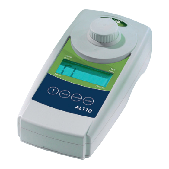 AQUALYTIC AL 110 INSTRUCTION MANUAL Pdf Download | ManualsLib