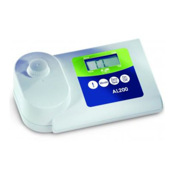 AQUALYTIC AL200 INSTRUCTION MANUAL Pdf Download | ManualsLib