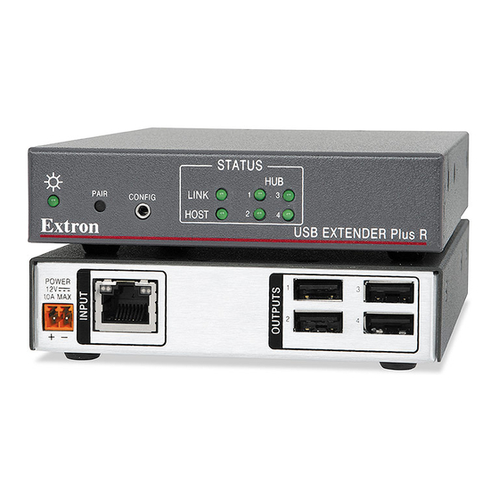 EXTRON ELECTRONICS USB EXTENDER PLUS SERIES USER MANUAL Pdf Download ...