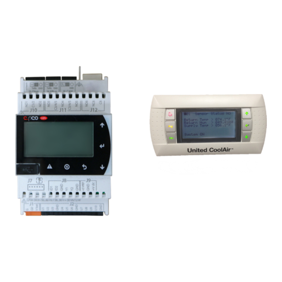 UNITED COOLAIR MARVEL MINI CONTROLLER INSTALLATION, OPERATION AND ...