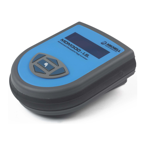 MICHELL INSTRUMENTS MDM300 I.S USER MANUAL Pdf Download | ManualsLib