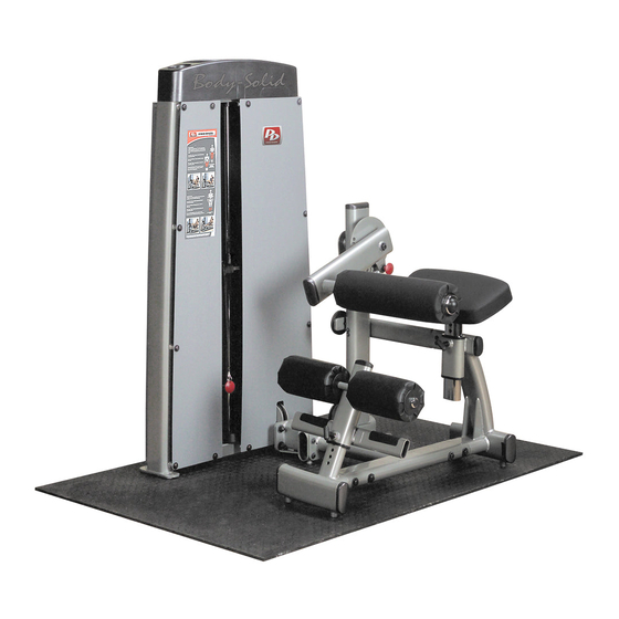 BODY SOLID DABB.1 ASSEMBLY INSTRUCTIONS MANUAL Pdf Download | ManualsLib