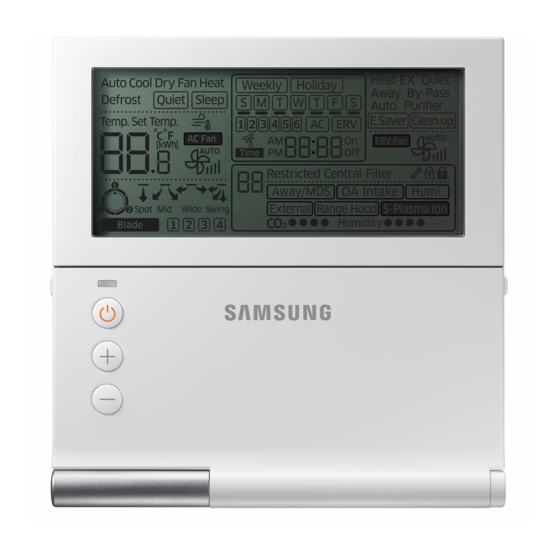 SAMSUNG MWR-WE11N REMOTE CONTROL INSTALLATION MANUAL | ManualsLib