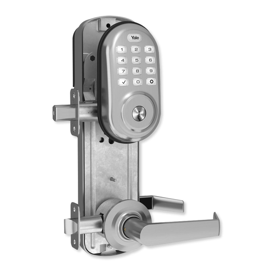 YALE YRC216 LOCK INSTALLATION AND PROGRAMMING INSTRUCTIONS | ManualsLib