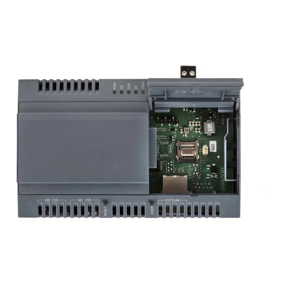 SIEMENS SIMATIC IOT2020 GATEWAY QUICK INSTALL MANUAL | ManualsLib