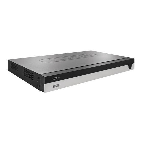 ABUS HDCC90001 DVR USER MANUAL | ManualsLib