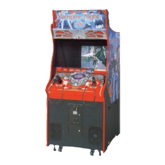 NAMCO VAMPIRE NIGHT SD ARCADE GAME MACHINE OPERATOR'S MANUAL | ManualsLib