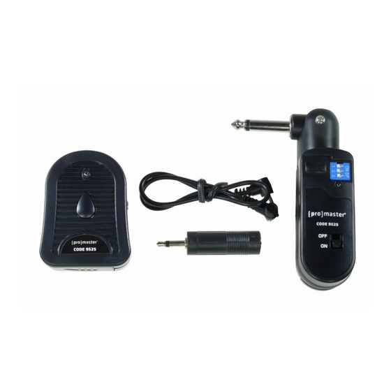 PROMASTER COMPACT STUDIO FLASH TRIGGER MANUAL Pdf Download | ManualsLib