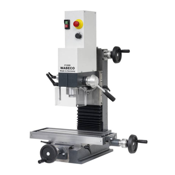 WABECO F1200 POWER TOOL OPERATING INSTRUCTIONS MANUAL | ManualsLib