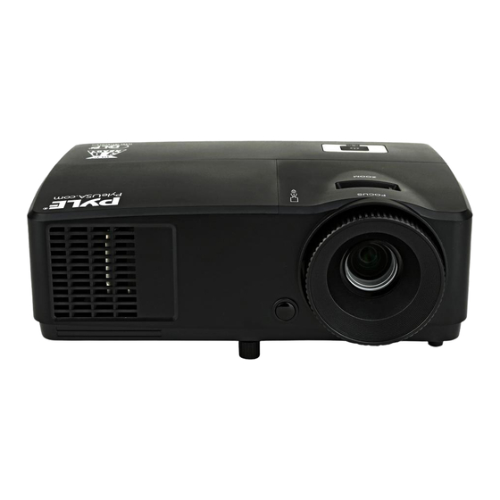 PYLE PRJLEDLP205 PROJECTOR INSTRUCTION MANUAL | ManualsLib