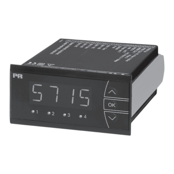 PR ELECTRONICS 5715B MANUAL Pdf Download | ManualsLib