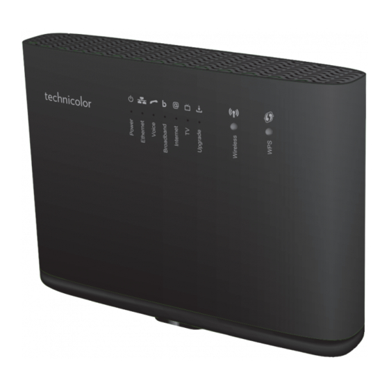 TECHNICOLOR TG788V V3 GATEWAY QUICK INSTALLATION MANUAL | ManualsLib