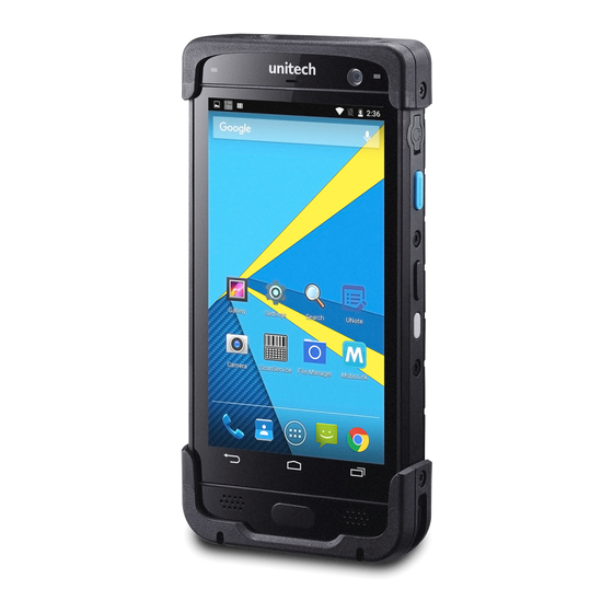 UNITECH PA730 USER MANUAL Pdf Download | ManualsLib