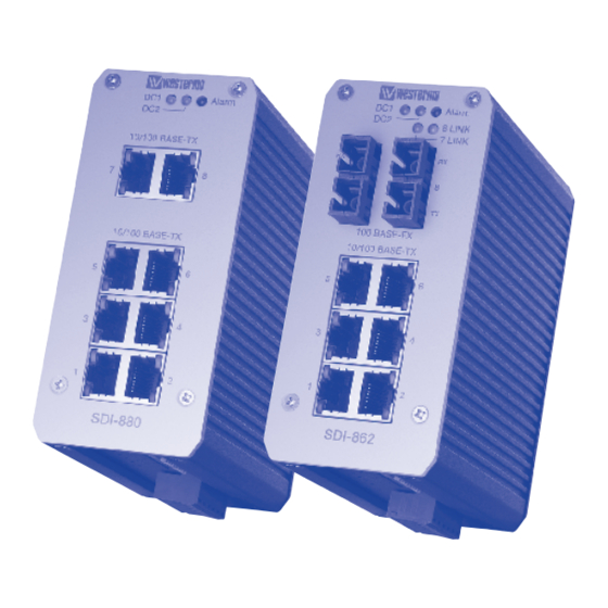WESTERMO SDI-880/862 NETWORK ROUTER INSTALLATION MANUAL | ManualsLib