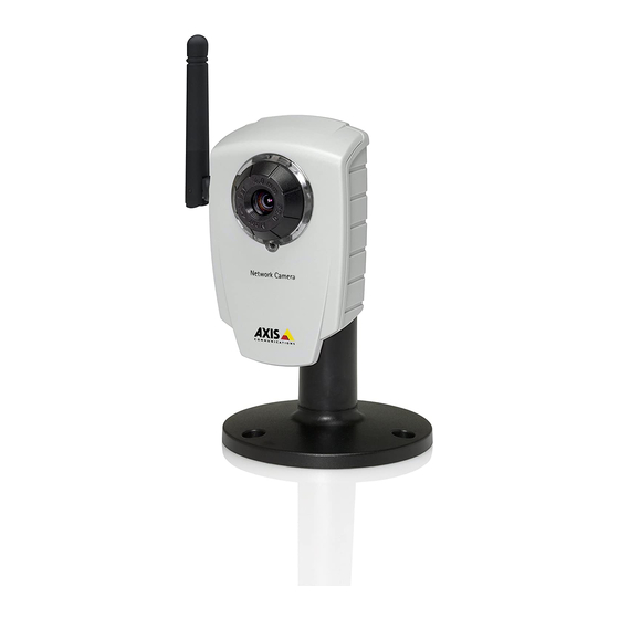 AXIS 207MW SECURITY CAMERA INSTALLATION MANUAL | ManualsLib