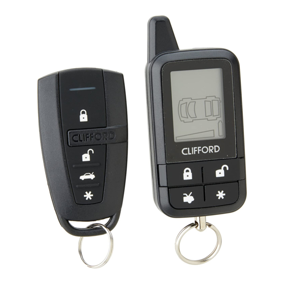 CLIFFORD 3305X CAR ALARM OWNER'S MANUAL | ManualsLib