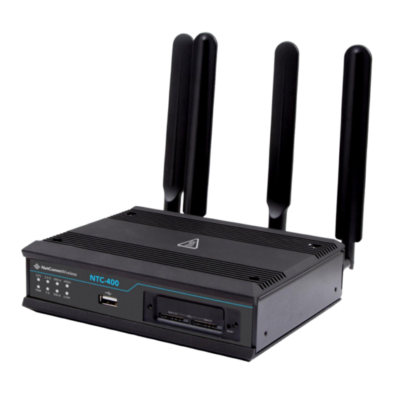 NETCOMM NTC-402 WIRELESS ROUTER CONFIGURATION MANUAL | ManualsLib