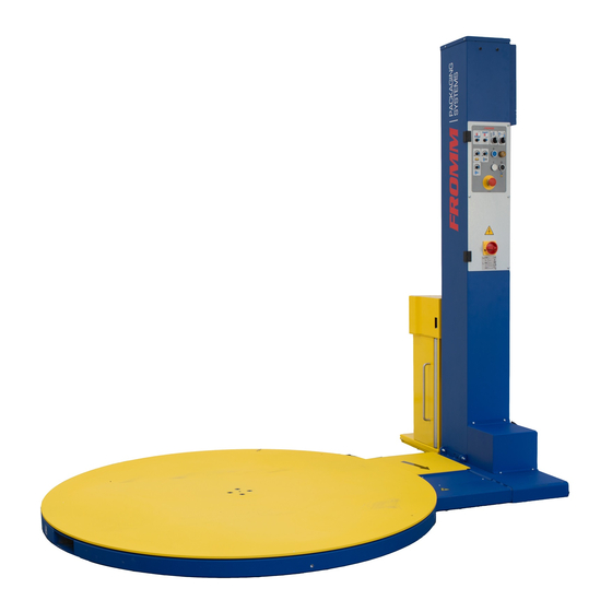 FROMM FS360 STRETCH WRAPPING SYSTEM ASSEMBLY AND USING MANUAL | ManualsLib
