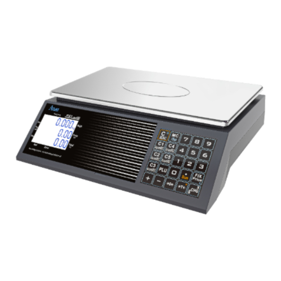 PINNACLE TECHNOLOGY PS1X SCALES USER MANUAL | ManualsLib