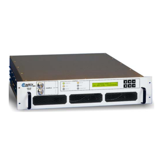 COMTECH EF DATA KPA-040 AMPLIFIER INSTALLATION AND OPERATION MANUAL | ManualsLib
