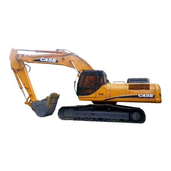 CASE CX330 TIER III EXCAVATOR SERVICE MANUAL | ManualsLib