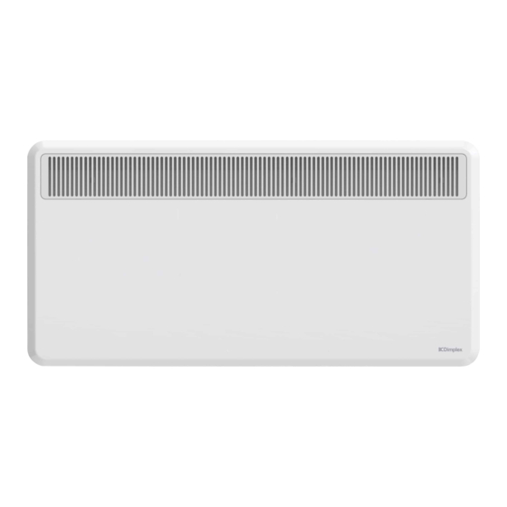 DIMPLEX PLX 050E HEATER INSTALLATION AND OPERATING INSTRUCTIONS MANUAL ...