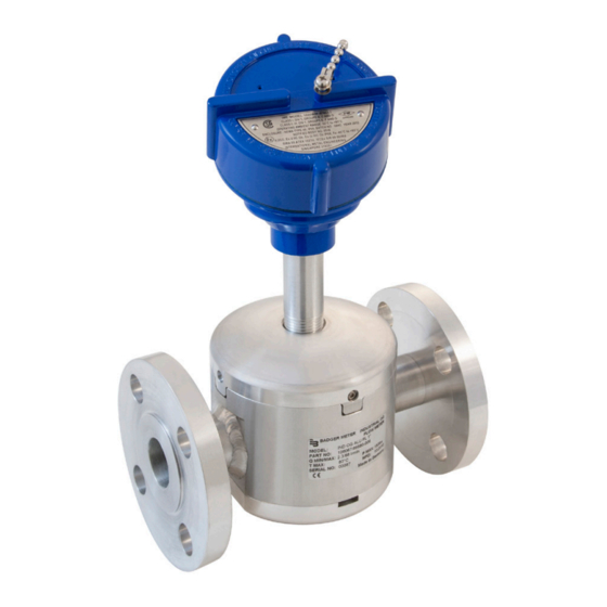 BADGER METER INDUSTRIAL OVAL GEAR SERIES USER MANUAL Pdf Download ...