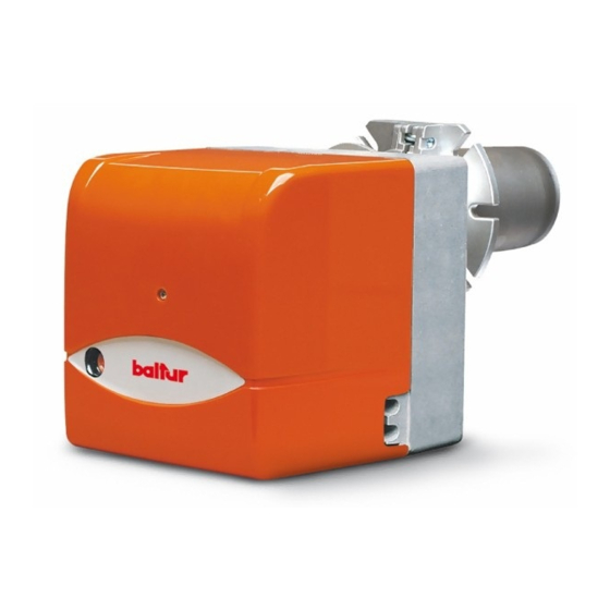 BALTUR BTL 0 BURNER INSTRUCTION MANUAL | ManualsLib