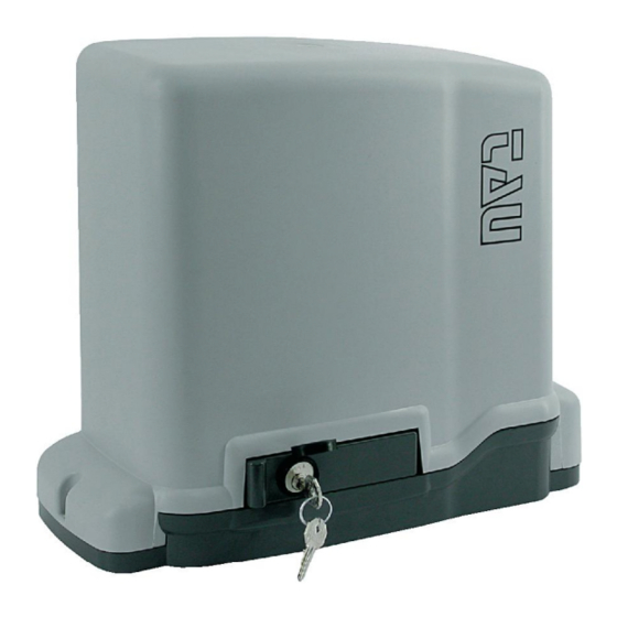 TAU MASTER GATE OPENER MAINTENANCE MANUAL | ManualsLib