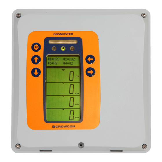 CROWCON GASMASTER CONTROL PANEL INSTALLATION, OPERATION AND MAINTENANCE ...