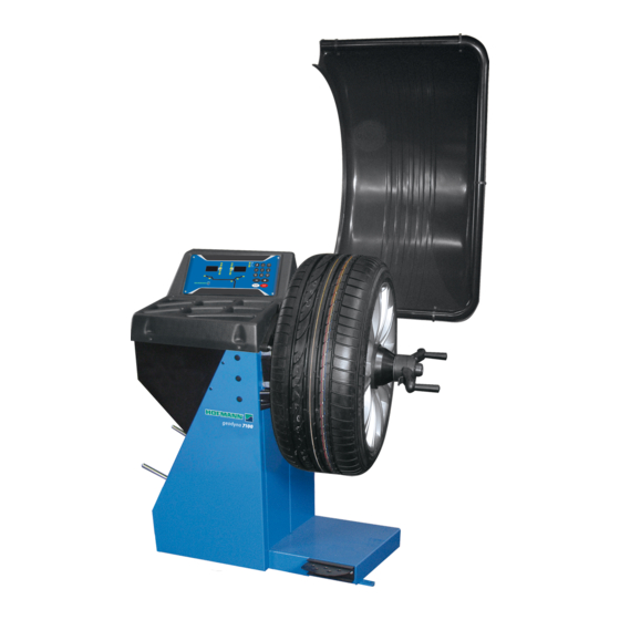 HOFMANN GEODYNA 7100 WHEEL BALANCER OPERATION MANUAL | ManualsLib
