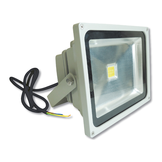 ETERNA LEDFL3062 FLOOD LIGHT SAFETY AND INSTALLATION INSTRUCTIONS ...