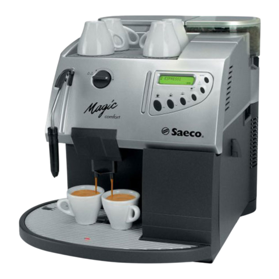 SAECO MAGIC ROMA SERVICE MANUAL Pdf Download | ManualsLib
