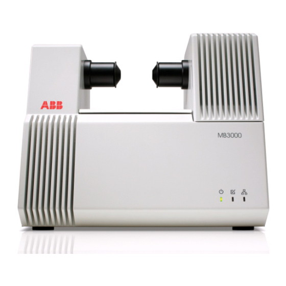 ABB MB3000 SERIES INSTALLATION AND USER MANUAL Pdf Download | ManualsLib