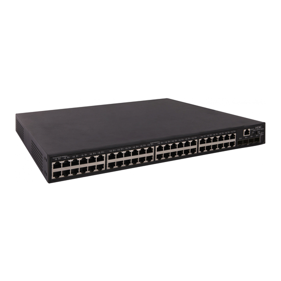 H3C S5130S-EI SERIES SWITCH INSTALLATION MANUAL | ManualsLib