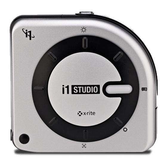 X-RITE I1STUDIO QUICK START MANUAL Pdf Download | ManualsLib