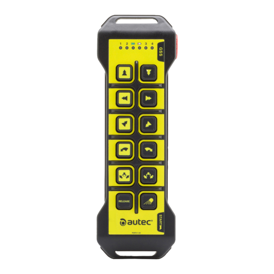 AUTEC AIR SERIES TRANSMITTER ORIGINAL INSTRUCTIONS MANUAL | ManualsLib