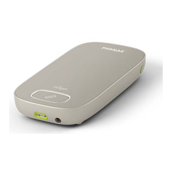 PHONAK ROGER MULTIMEDIA HUB SWITCH QUICK SETUP MANUAL | ManualsLib